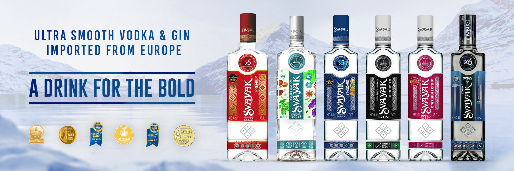 Svayak Vodka - Premium European Vodka